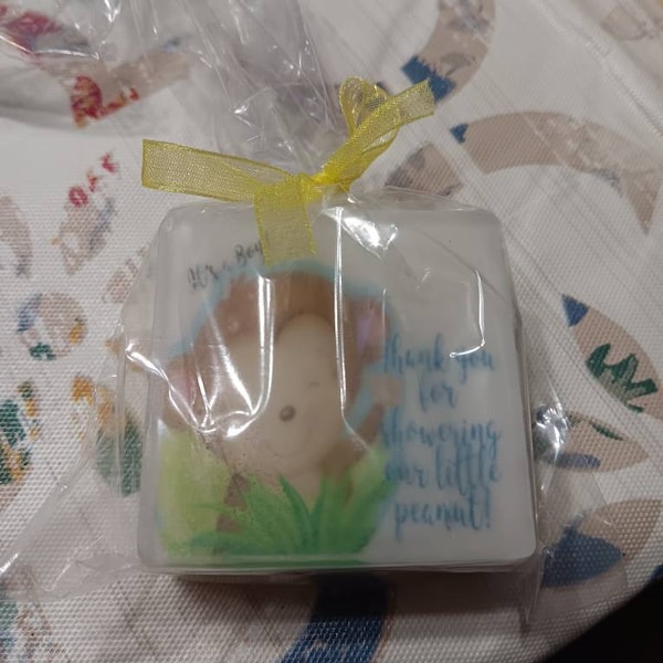 Twinkle Twinkle Little Star Baby Boy Soap Favors Set of 10 Bear Theme ...