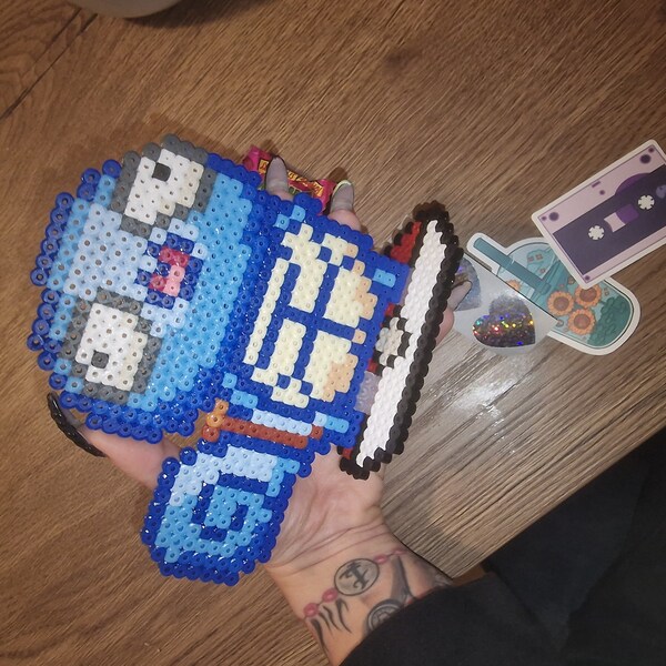 Derp Pokémon Made From Iron Beads, Perler Nintendo Videogames Bulbasaur ...