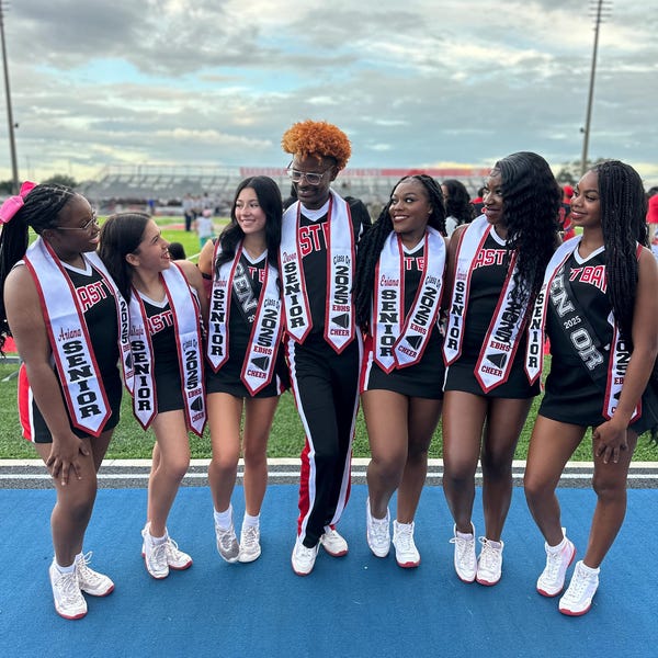 60 Inch 2026 Senior Night Graduation CHEER Stole (optional Bow) - Add ...