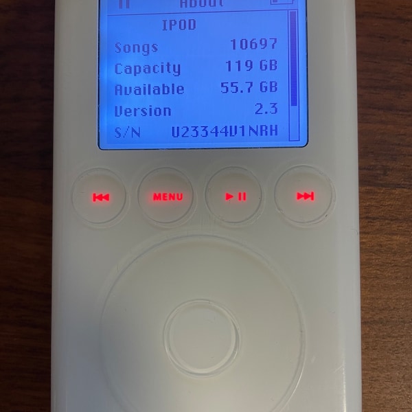 Custom Upgrade - Compact Flash for Ipod 3rd Gen , 4th Gen Color Photo ...