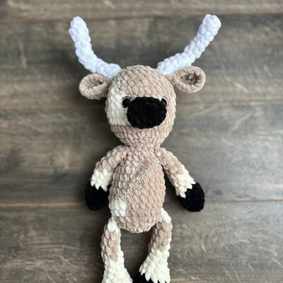 Longhorn Crochet Pattern Longhorn Cow Pattern, Amigurumi Longhorn Cow ...