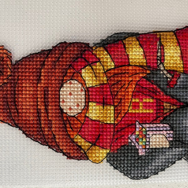 Funny Gnomes Wizards Fandom Cross Stitch Pattern Magic Cross Stitch ...