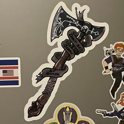 God of War Talon Bow Sticker - Etsy