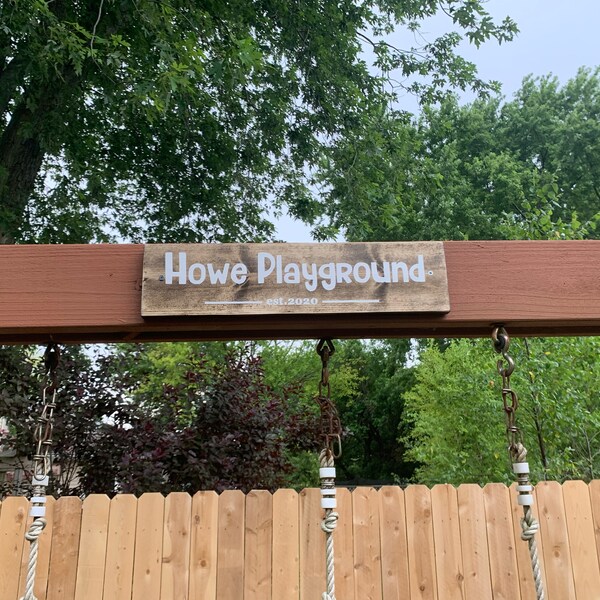 Personalized Clubhouse Sign | Hand Painted Outdoor Decor - Etsy