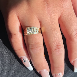 10K Solid Yellow Gold Small Diamond Cut Heart Wing Charm - Etsy