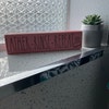 Any Wording - Block Wooden Signs - Personalised - Rae Dunn Inspired ...