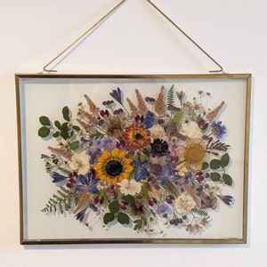 Pressed Tulip Flower Frame Real Tulip Artwork. - Etsy