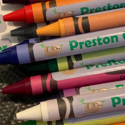 72 Skinny School Labels Great for School Supplies Long Skinny - Etsy