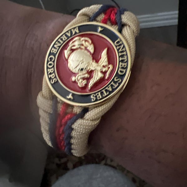 US Army Mens Paracord Bracelet, Military Gifts for Veterans and ...