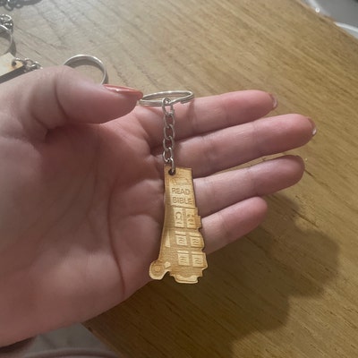 JW LDC Wood Keychain - Etsy