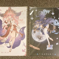 3 LINKS 11x42 Layla Poster - Etsy.de