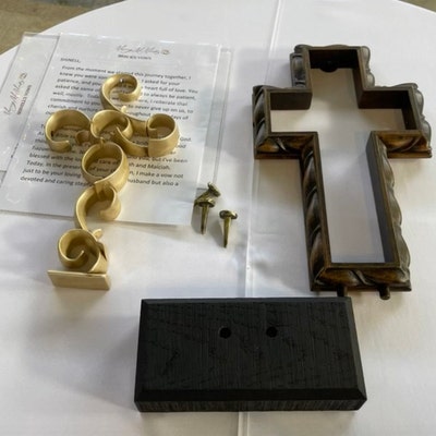 Unity Cross ® Solid Black Walnut and Curly Maple Wood Unity - Etsy