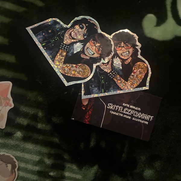 Jake and Johnnie Stickers!!! - Etsy