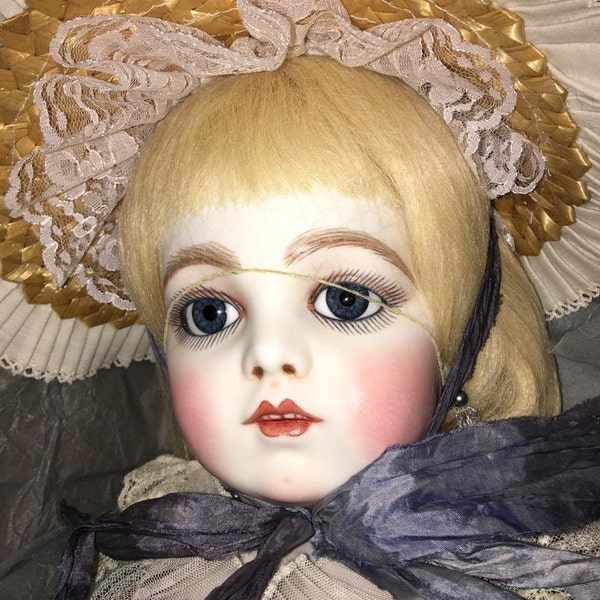 Bru Jne 13 colette Antique Reproduction, Large 29 Doll, Porcelain Doll ...