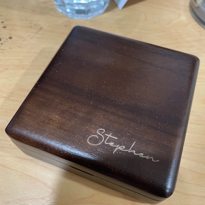 Personalized Premium Walnut Desk Organizer With - Etsy