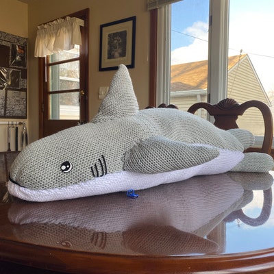 Giant & Baby Shark Knitting Machine Pattern PDF Only Addi Sentro - Etsy