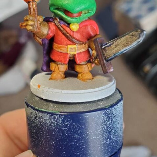 Psychodude - 40mm Miniature | Dnd Mini | Superhero | Trident - Etsy