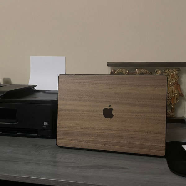 Real Wood MacBook Protective Case for Apple Mac Air Pro 13 15 16 Inch ...