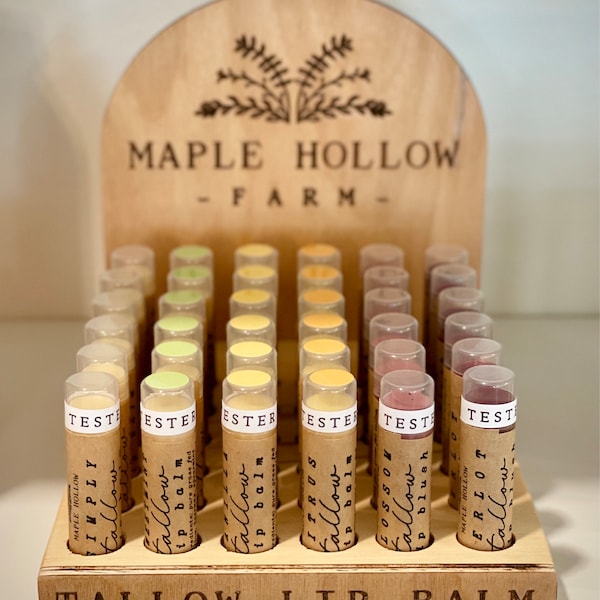Lip Balm Display With Sign - Etsy