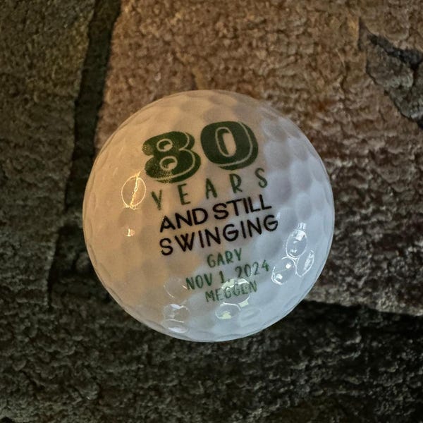 Personalized Wedding Golf Ball Gift, Wedding Favor, Bride and Groom ...