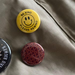 VHS Collector's Pinback Buttons: Retro Nostalgia Gift Set - Etsy