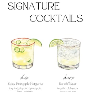 Rum Punch Sticker Rum Runner Sticker Signature Drink - Etsy