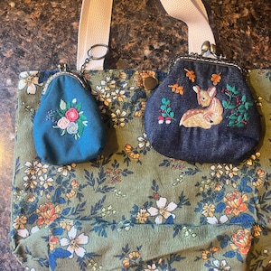 Hand-embroidered Laptop Cover, Cute Laptop Sleeves, Small Daisies ...