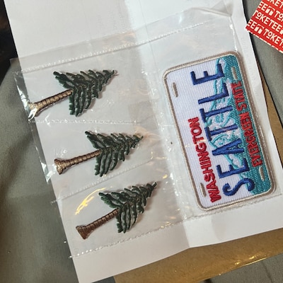 North Cascades National Park Patch Whatcom, Skagit, Washington 3 iron ...