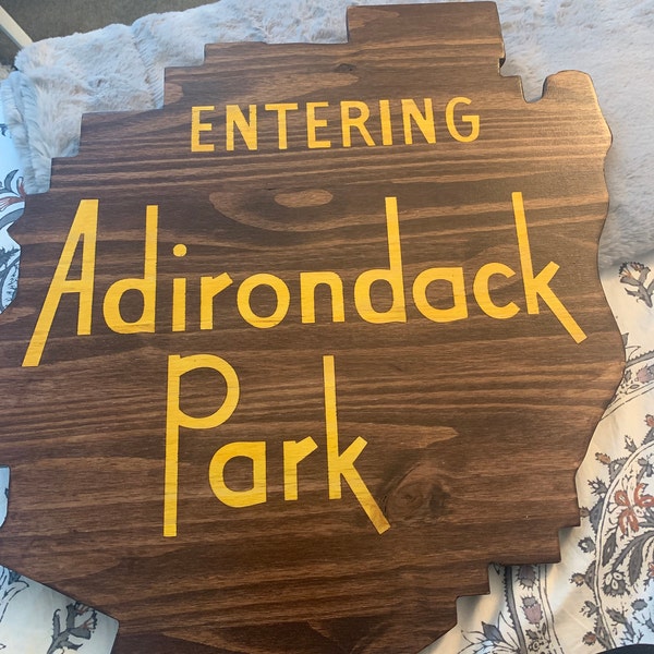 Adirondack Park Sign - Etsy