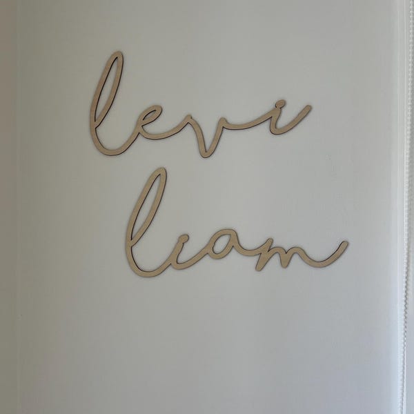 Kids Race Track Set Wooden Wall Script Art - Etsy