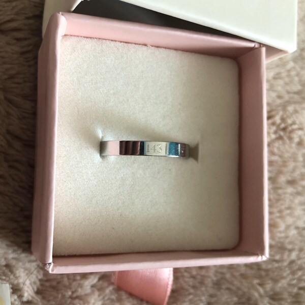 Stray Kids RING/ Personalized Ring, KPOP, Stay, Subtle Engraved Ring ...