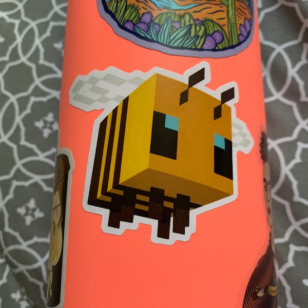 Minecraft Vinyl Decal Stickers - Etsy