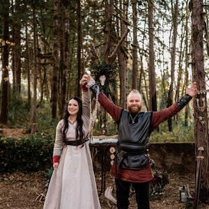 Medieval Wanderer's Cape Linen - Etsy UK