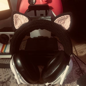 PATTERN | 3D Crochet Cat Ears for Headset - Etsy
