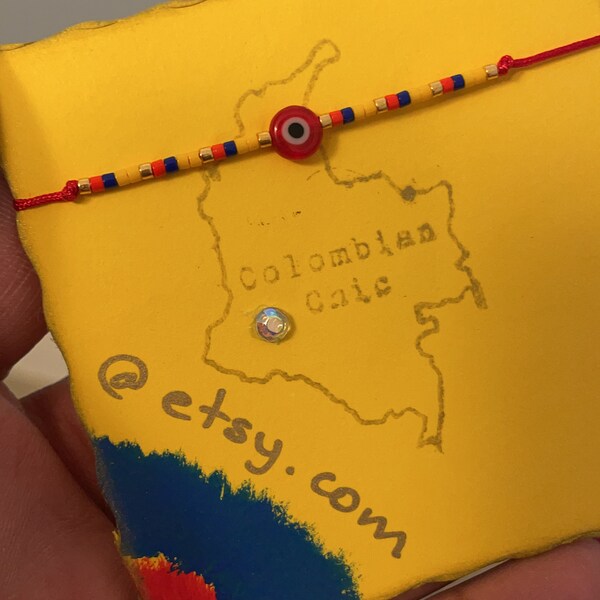 Colombian Bracelet, Colombian Flag, Colombian Jewelry, Ecuadorian Flag ...