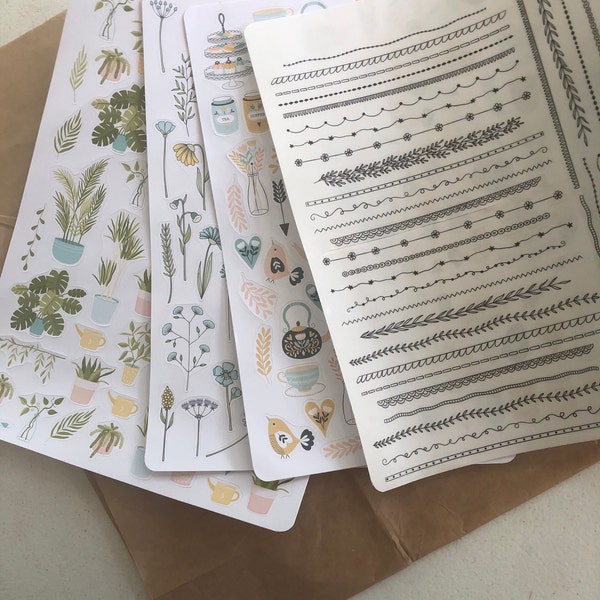 360 Colored Number Stickers for Digital Daily Planner, Digital Bullet ...