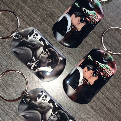 2 Custom Photo Keychains Use YOUR Photos, Photo Key Chain, Custom ...