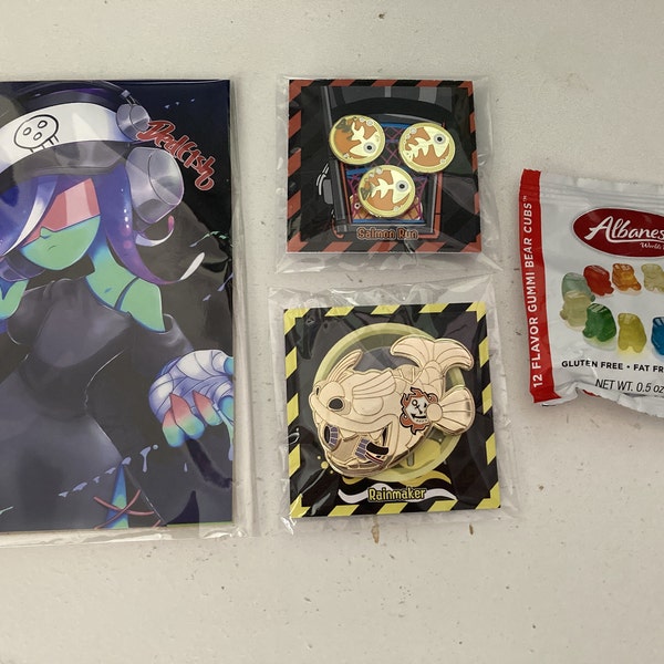 Splatoon RANKED Enamel Pins Badges - Etsy