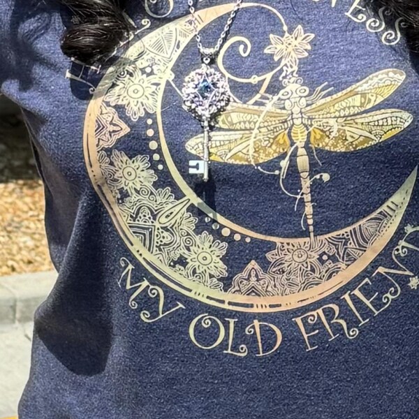 Vintage Amethyst Floral Elven Necklace Made With Swarovski Crystals ...