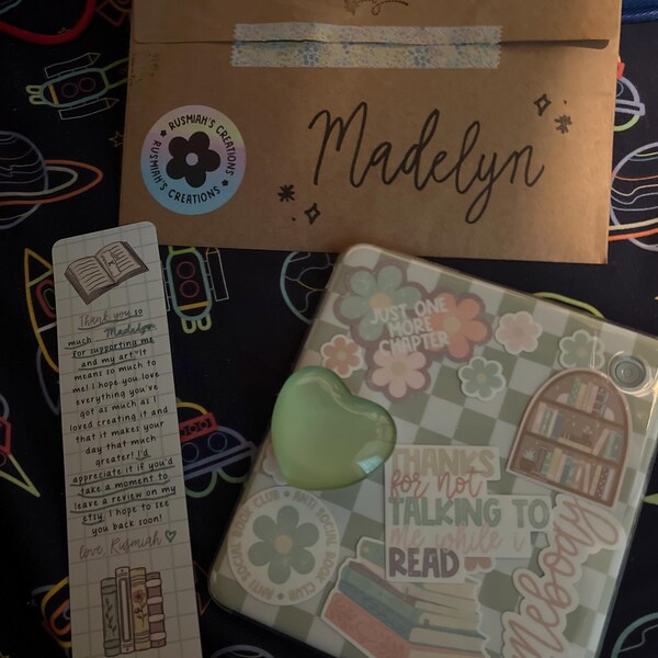 Bookish Sticker Pack Bibliophile Water Resistant Kindle Stickers E ...