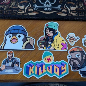 Skye Hawk Out Valorant Spray Waterproof Sticker - Etsy