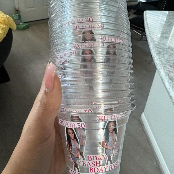 Custom Cups | Add Your Logo | Disposable Party Cup | Party Cups ...