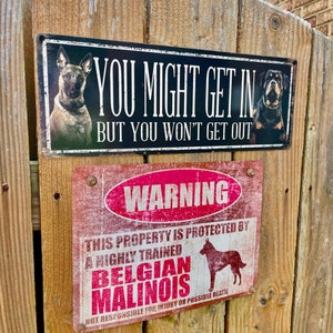 Copperhead Road Rustic Looking Aluminum Sign Color Imprint on Rustproof ...