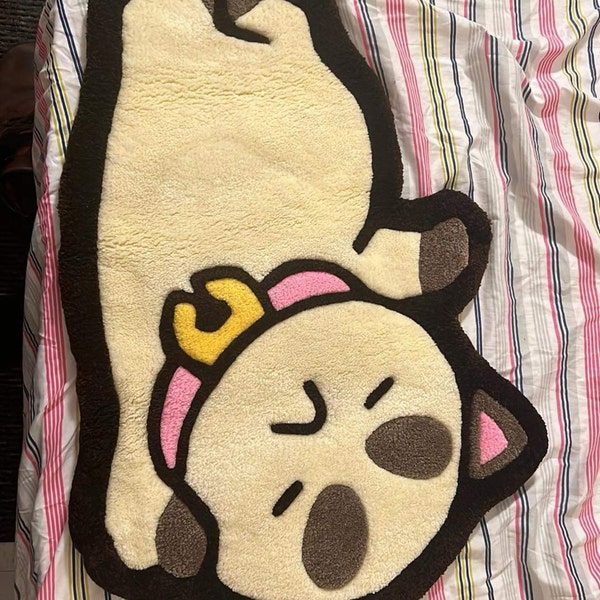 Stussy Tufted Rug 8 Ball Rug, Rug for Bedroom, Modern Rugs, Y2K Gift ...