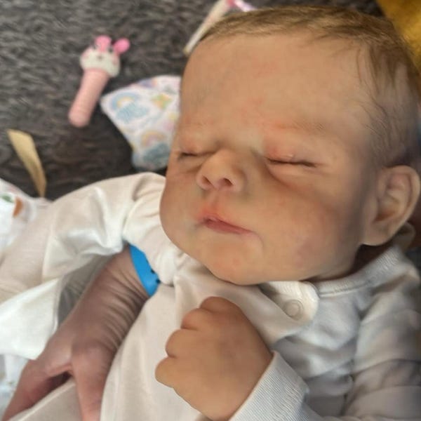 Realborn Joseph Asleep. 27inches Reborn Doll. Sleeping Reborn Baby ...