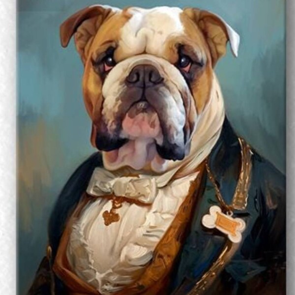 Custom Costume Portrait From Photo | Yorkie King, Royal Dog Pet in ...