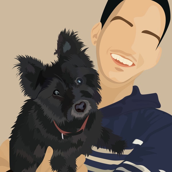 Custom Illustration Group Portrait - Etsy