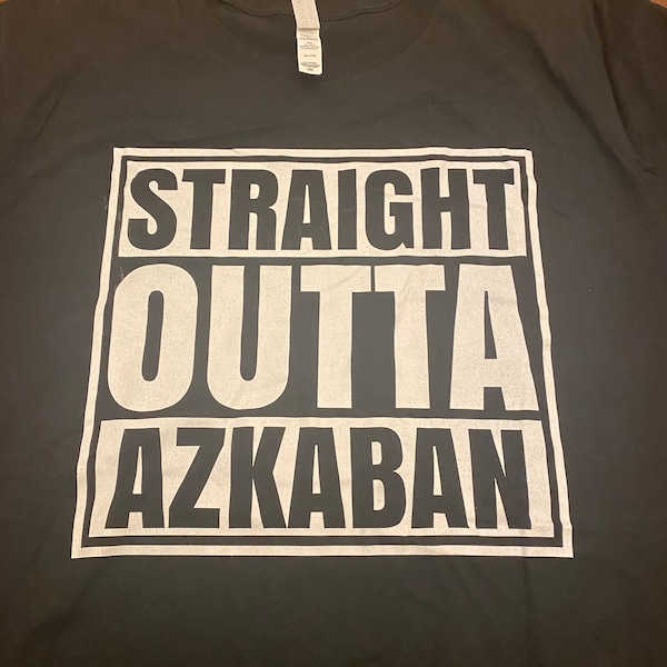 Straight Outta Azkaban Shirt Unisex, Nerd Shirt, Fantasy Shirt, Wizard ...