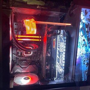 Custom Rgb Pc Case Light Decoration Board Panel Water Cooling Pc Decor Computer Chassis Board ...