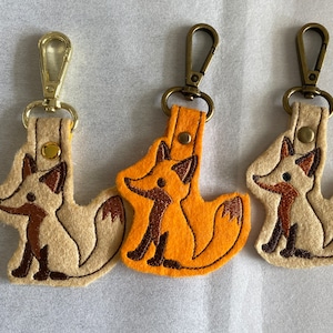 Butterfly Key Fob, Machine Embroidery Design, ITH, in the Hoop, 4x4 ...